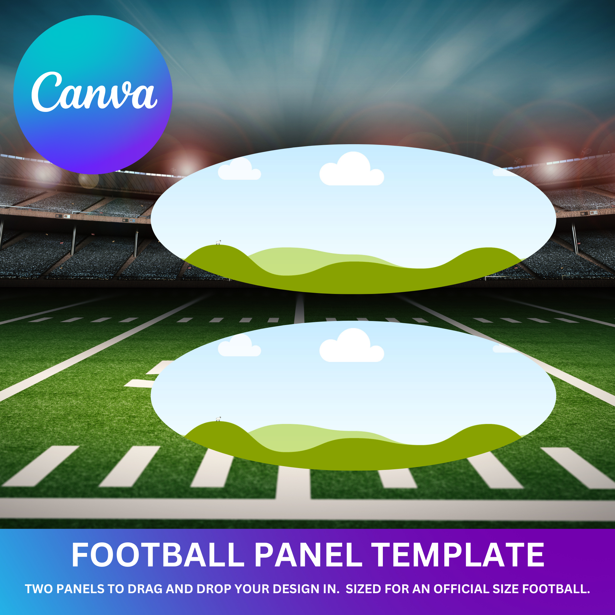 Editable Football Panel Template (CANVA) – iBelieve Enterprises